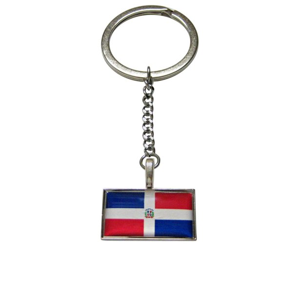 Kiola Designs | Accessories | Thin Bordered Dominican Republic Flag ...